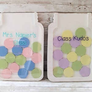 Classroom Reward Jar for Kids Good Behavior Jar Personalized Reward ...