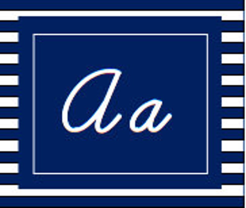 Navy Classroom Theme Decor Printable Blue Classroom Teacher - Etsy