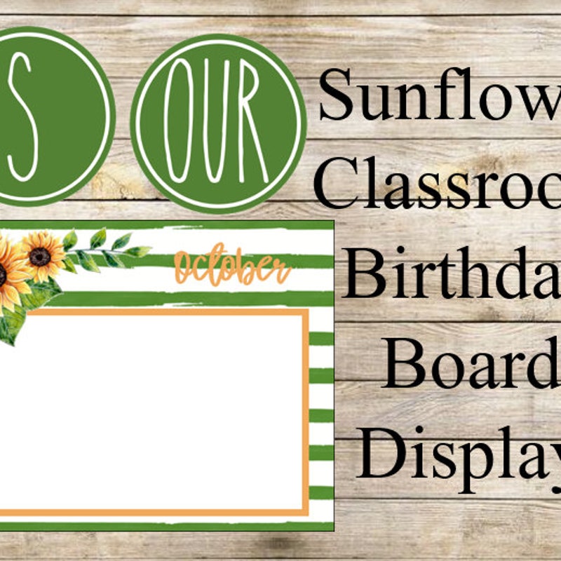 Sunflower Bulletin Board - Etsy