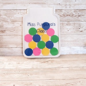 Classroom Reward Jar for Kids Good Behavior Jar Personalized Reward ...