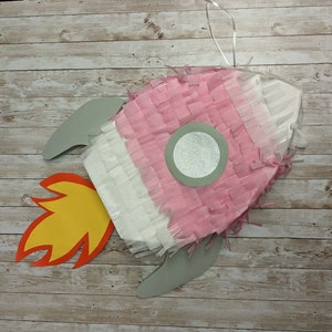 Rocket Ship Pinata Space Ship Piñata Space Party Pinata With Opening ...