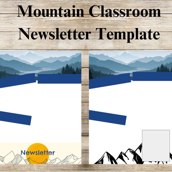 Mountain Theme - Etsy