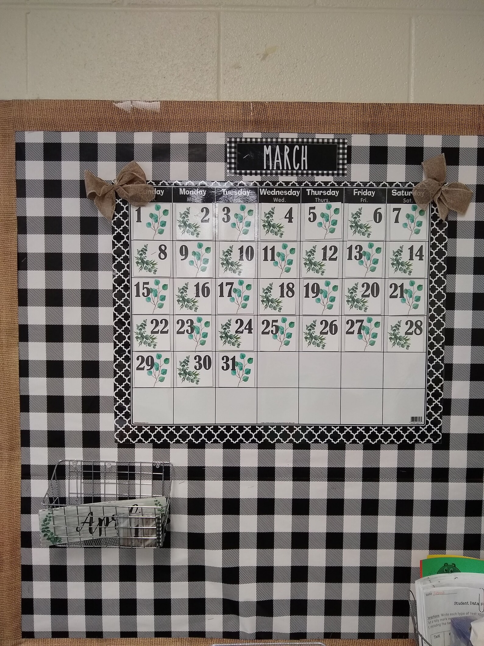 Farmhouse Classroom Borders for Bulletin Boards Rustic - Etsy