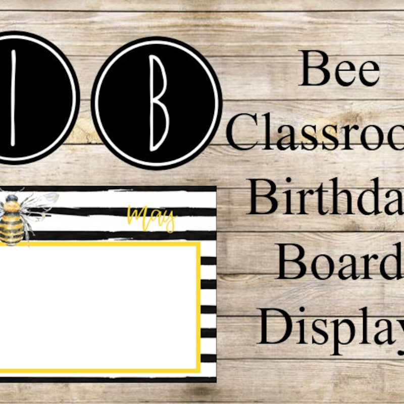 Bee Classroom Decor - Etsy