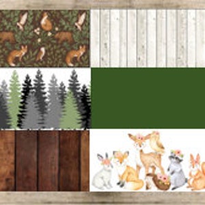 Forest Classroom Borders Printable Bulletin Board Border Woodland Class ...