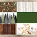 Forest Classroom Borders Printable Bulletin Board Border Woodland Class ...