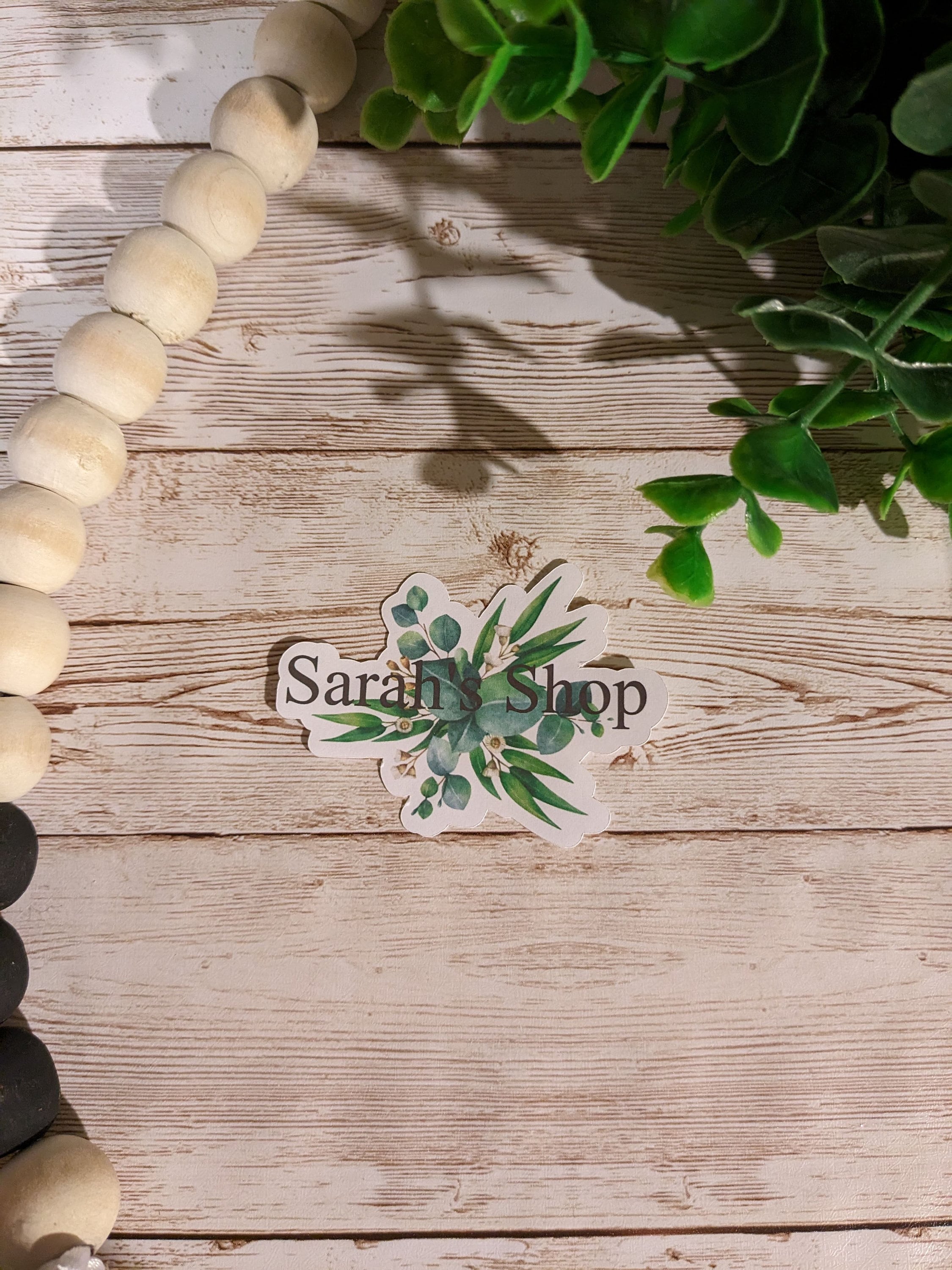 Sarahs Shop Online Mini Logo Sticker, Sarahsshoponline Logo Vinyl ...