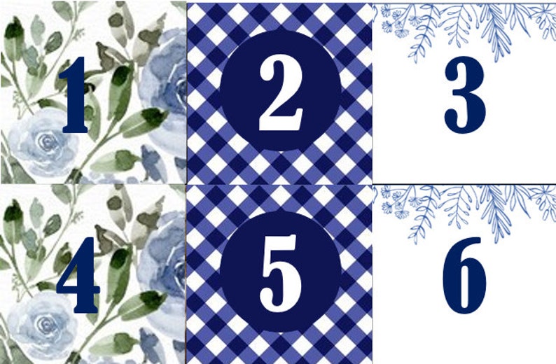 Navy Classroom Theme Decor Printable Blue Classroom Teacher - Etsy