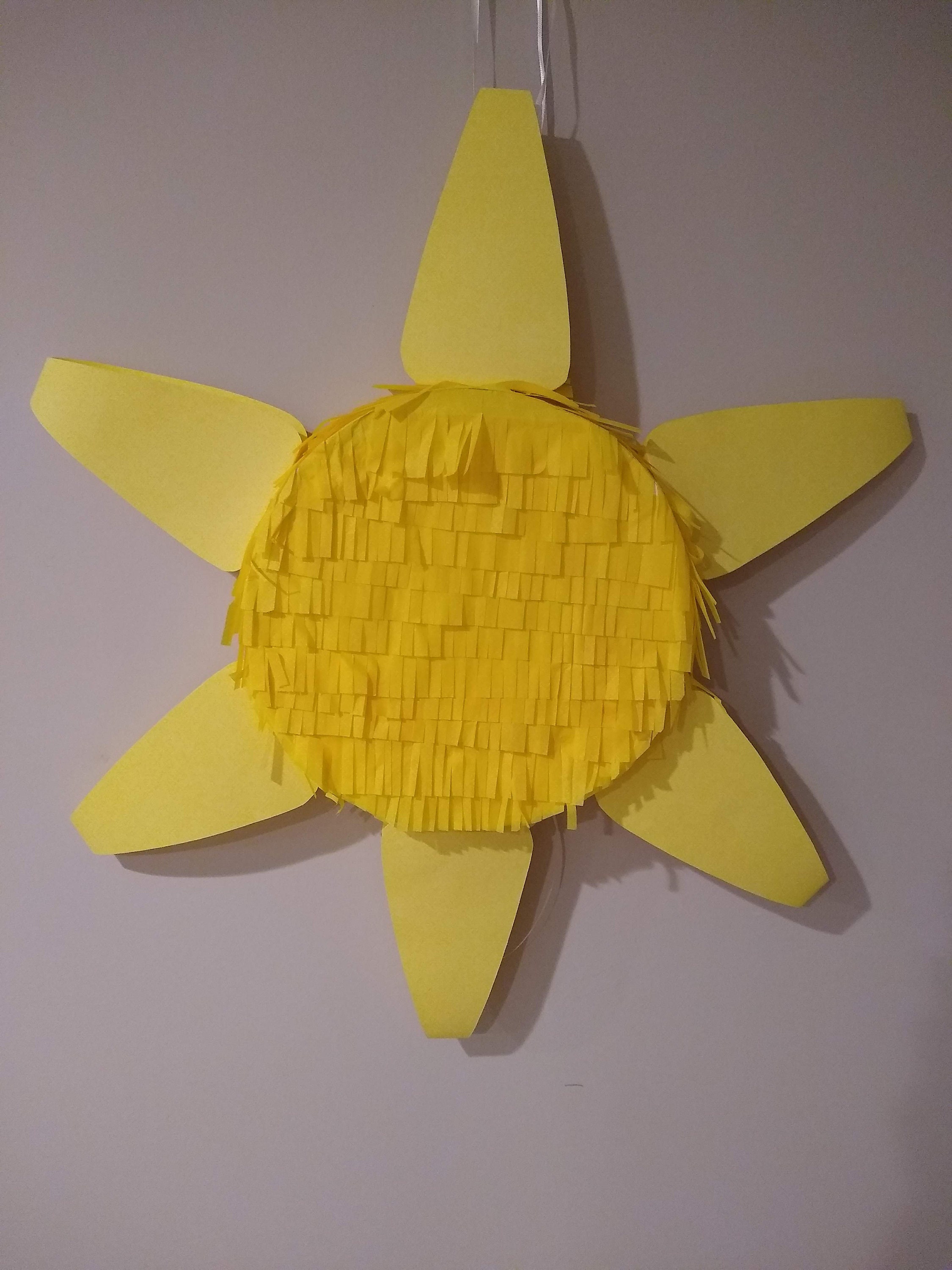 Sun Piñata summer piñata party decoration summer party | Etsy