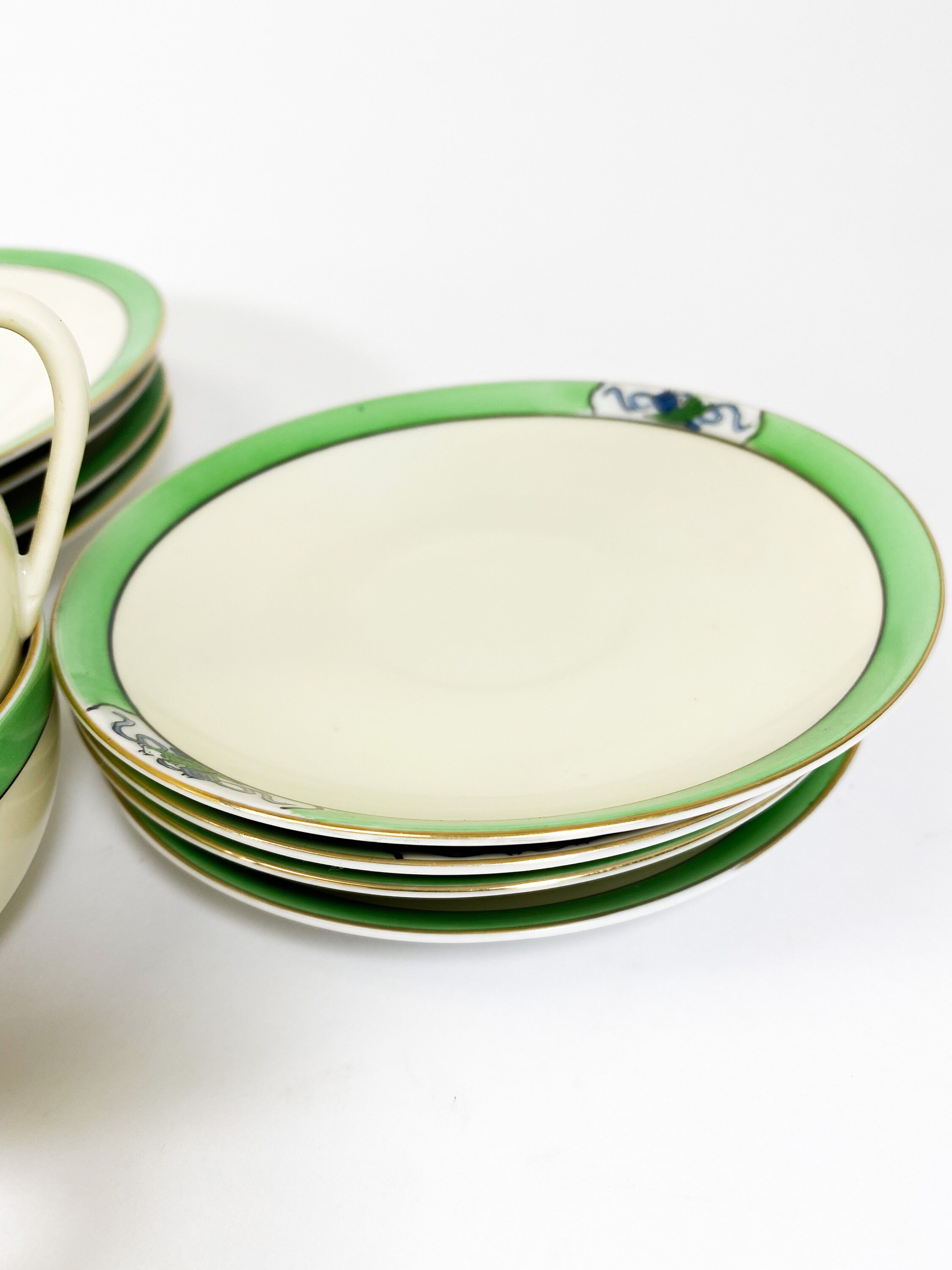 Noritake Tea Set Hand Painted in Japan Japanese Tea Set - Etsy