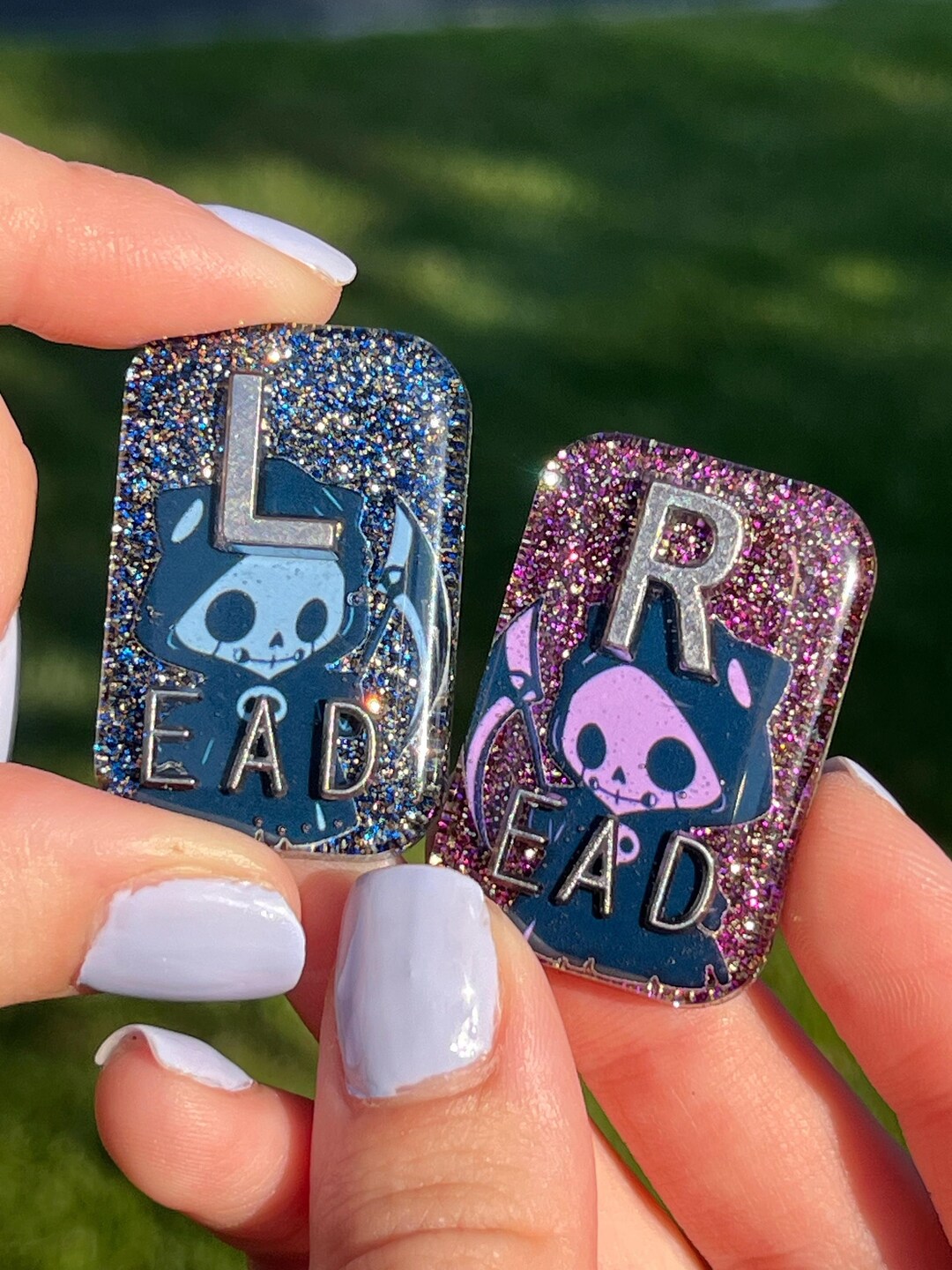 Grim Reaper Xray Markers Cute Glitter Rectangle Xray Tech - Etsy