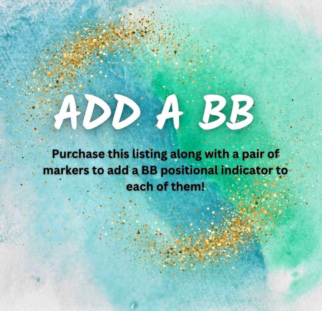 Add a BB - Add Positional Bbs to ONE Pair of Markers - Add on Listing ...