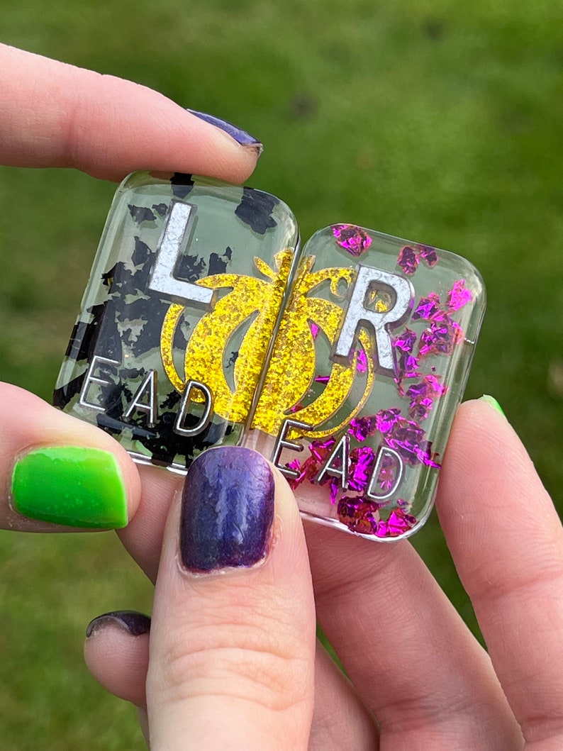 Pumpkin Xray Markers Foil Rectangle 2-3 Initials Fall - Etsy