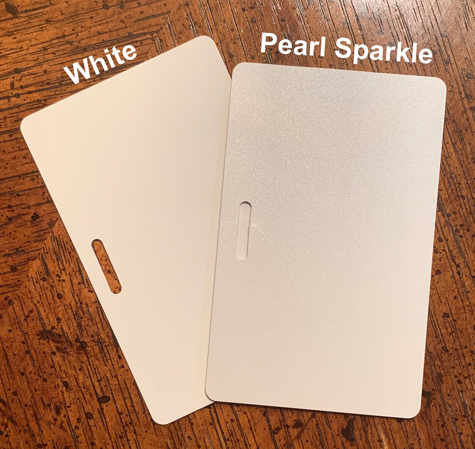 Xray Marker Card and ID Badge Holder, Double Sided, Vertical OR ...