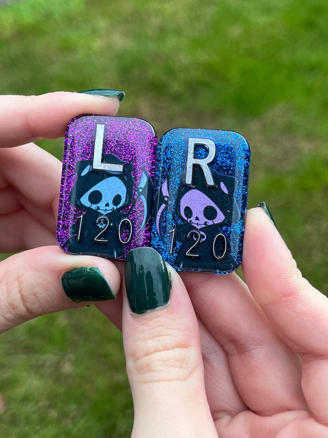 Grim Reaper Xray Markers, Cute, Glitter, Rectangle, Xray Tech Gift, 2-3 ...