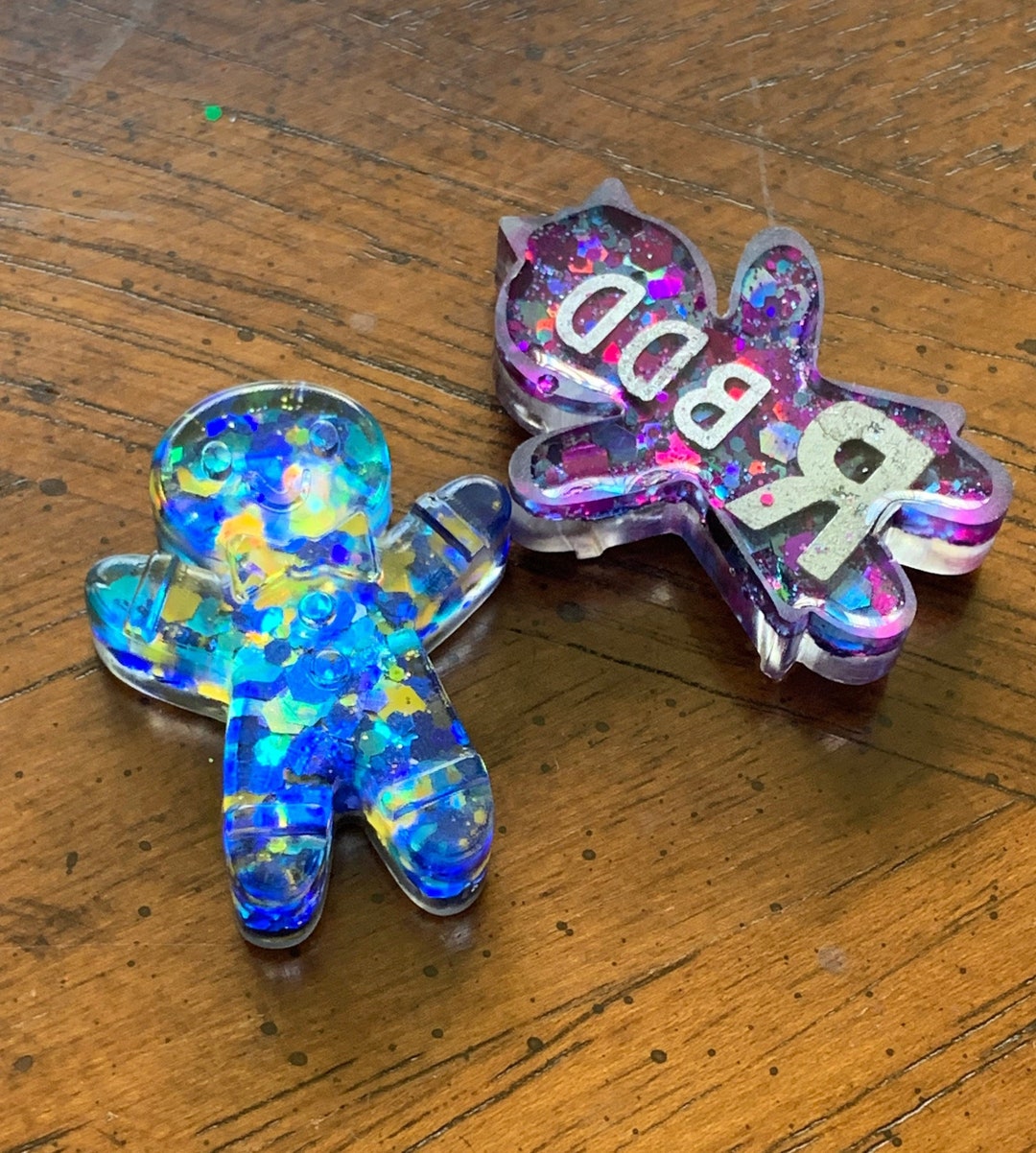 Gingerbread Boy and Girl Xray Markers, 2-3 Initials, Xray Tech Gift - Etsy