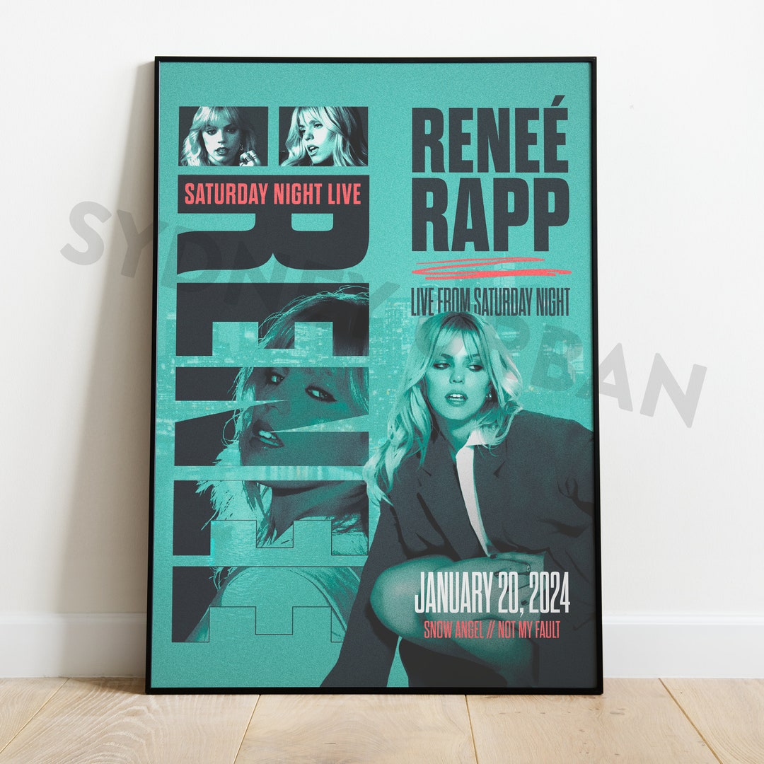 Reneé Rapp Saturday Night Live Fan Art DIGITAL Poster Print - Etsy