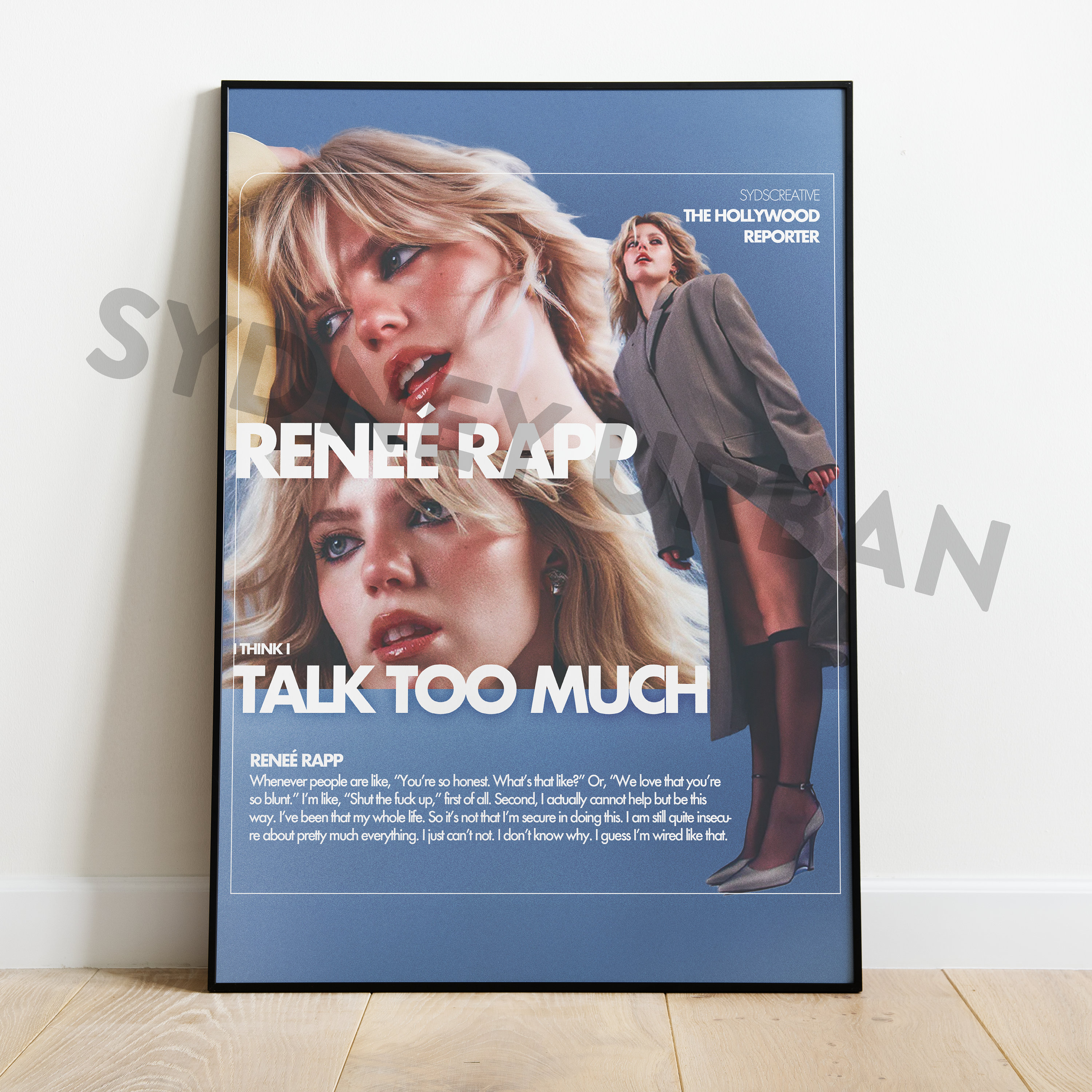 Reneé Rapp Fan Art DIGITAL Poster Print - Etsy