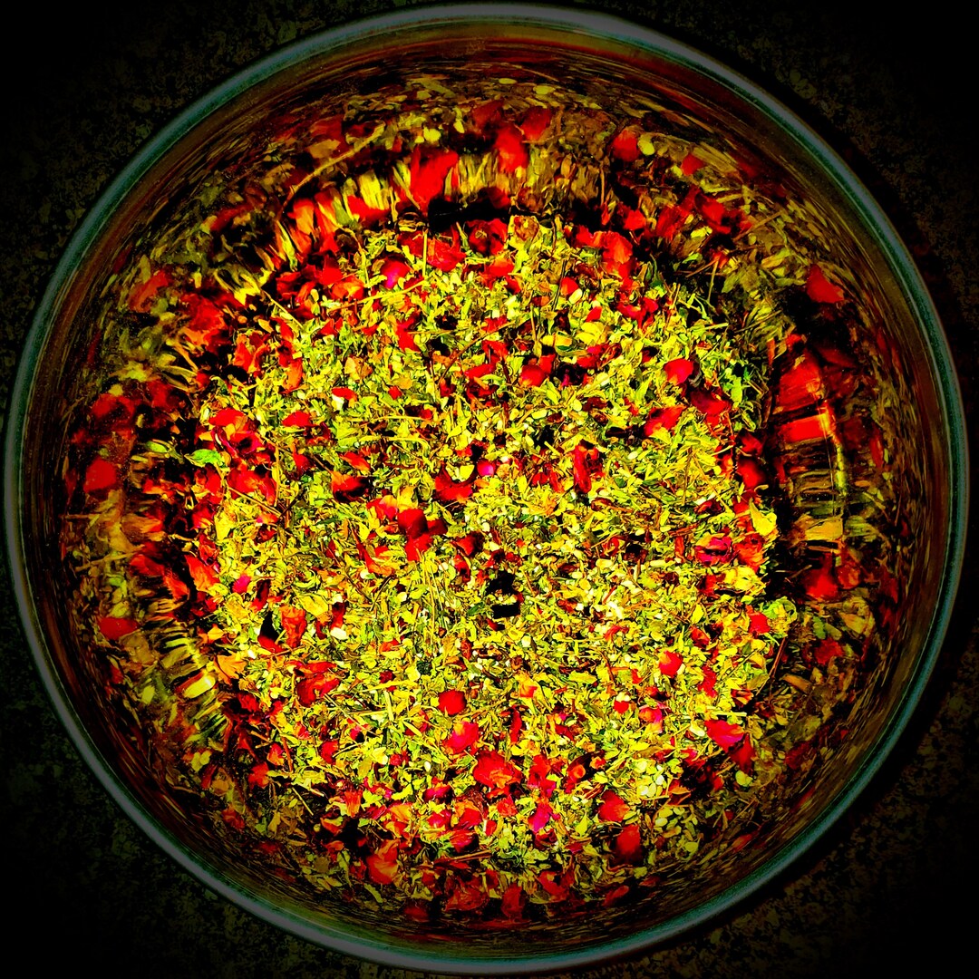 PLEASURE BLEND - Organic Herbal Blend With Rose Petals, Cacao Nibs ...