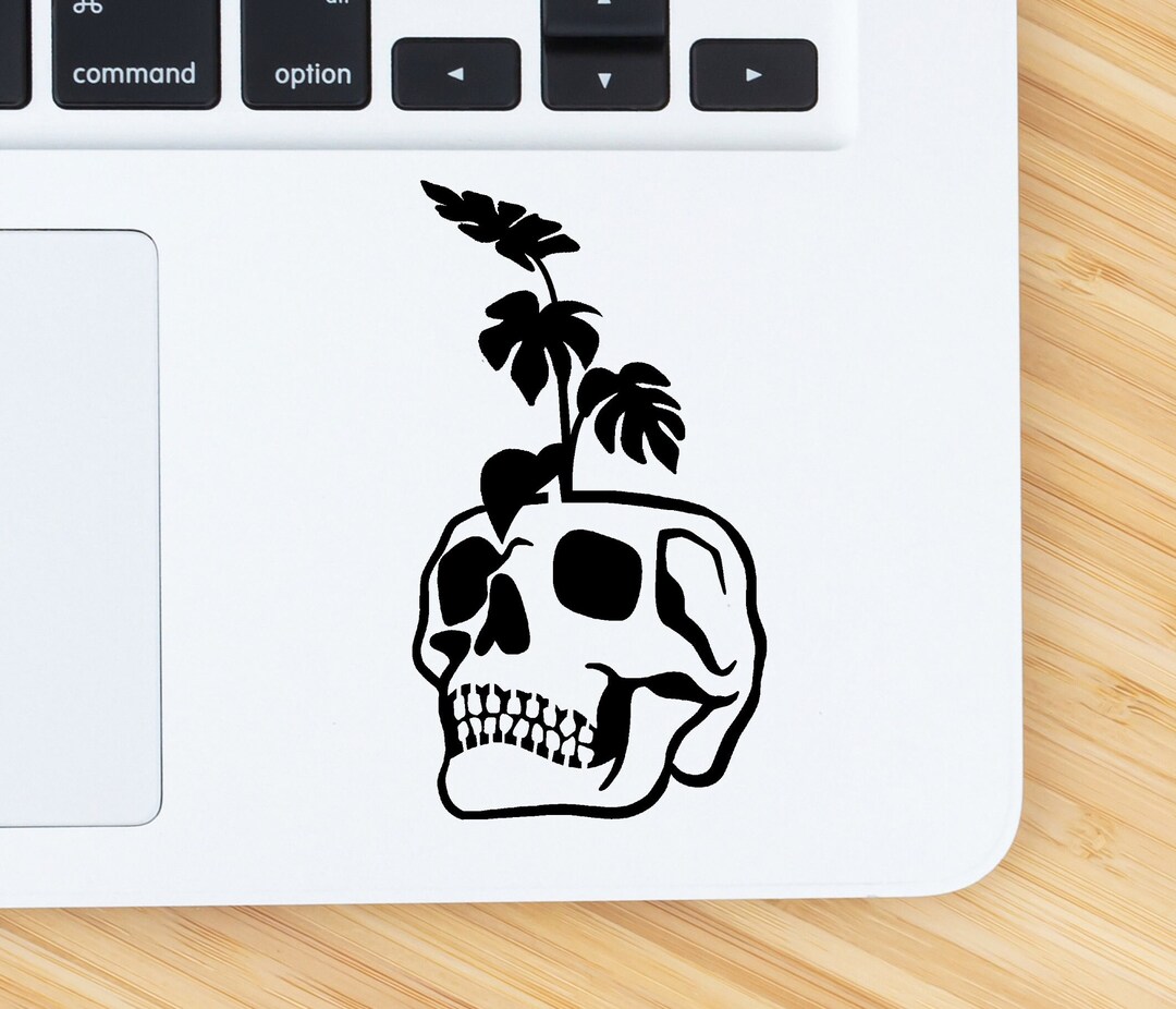 Skull Vinyl Decal Car Decal Laptop Decal Waterproof Vinyl Decal ...
