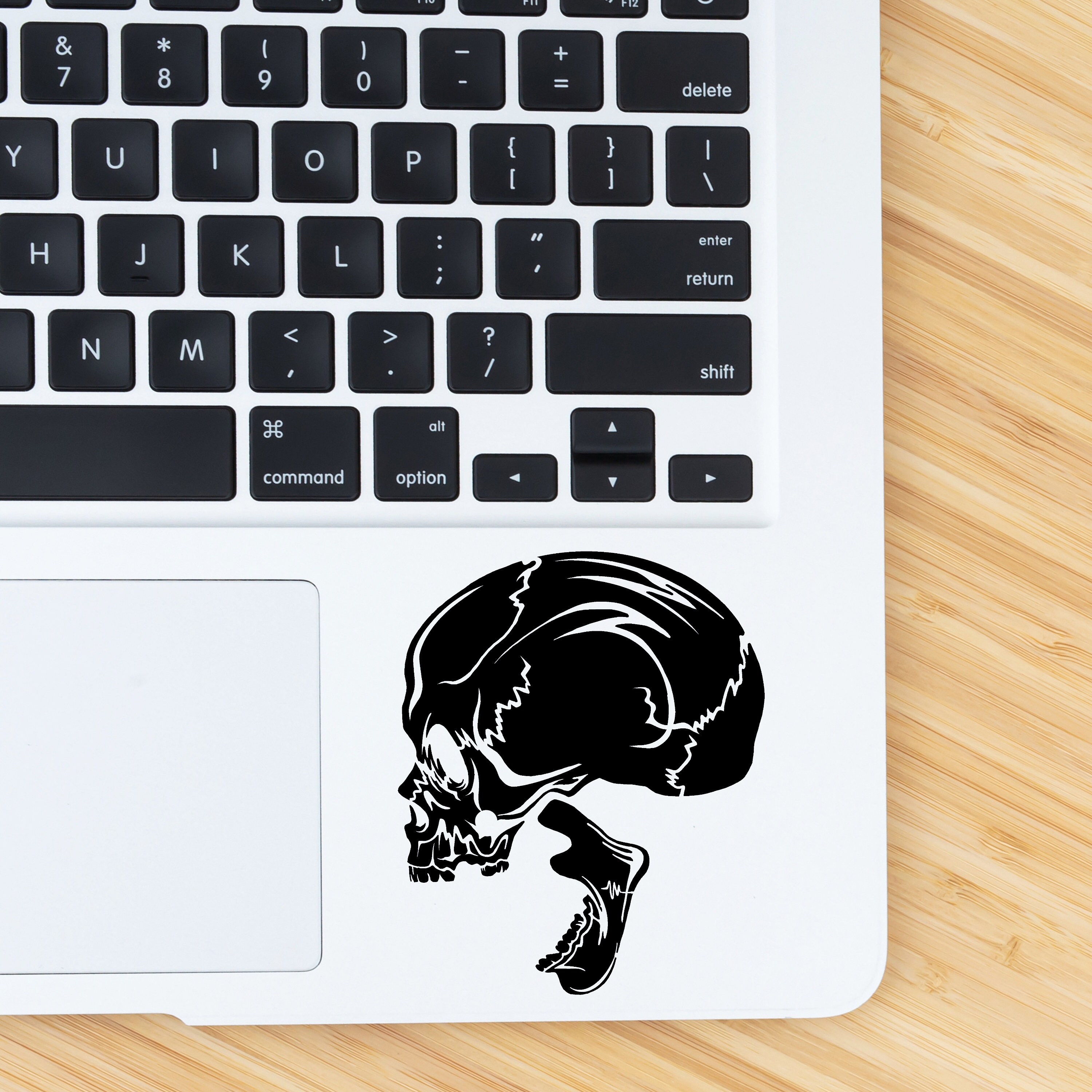 Vinyl Skull Decal Waterproof and Permanent Vinyl Decal - Etsy