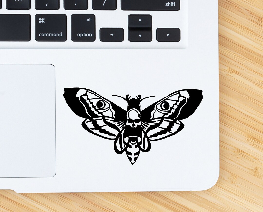 Death Head Moth Decal Car Decal Moth Decal Laptop Decal Bug Decal ...