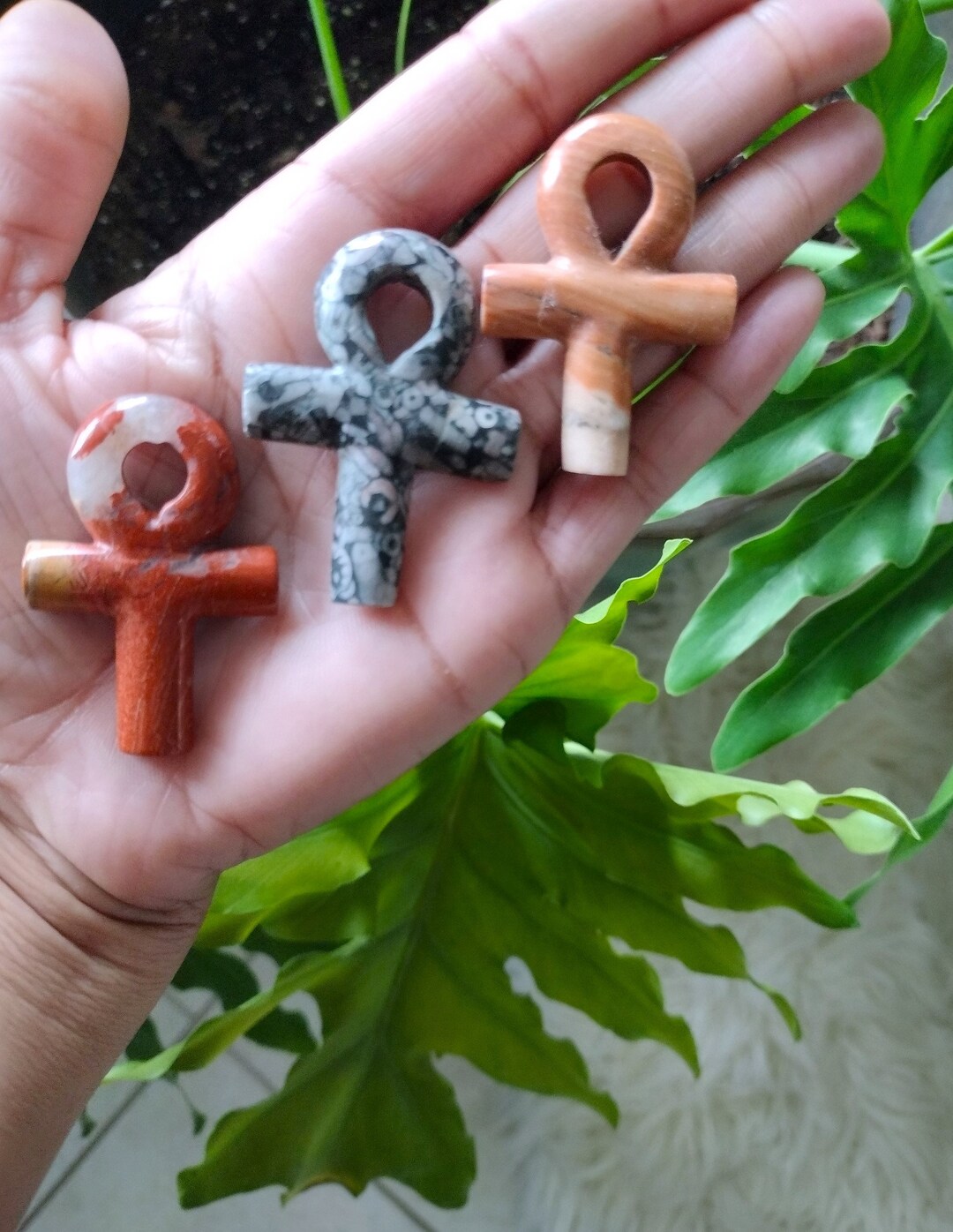 Wrapped Ankh Stone - Etsy