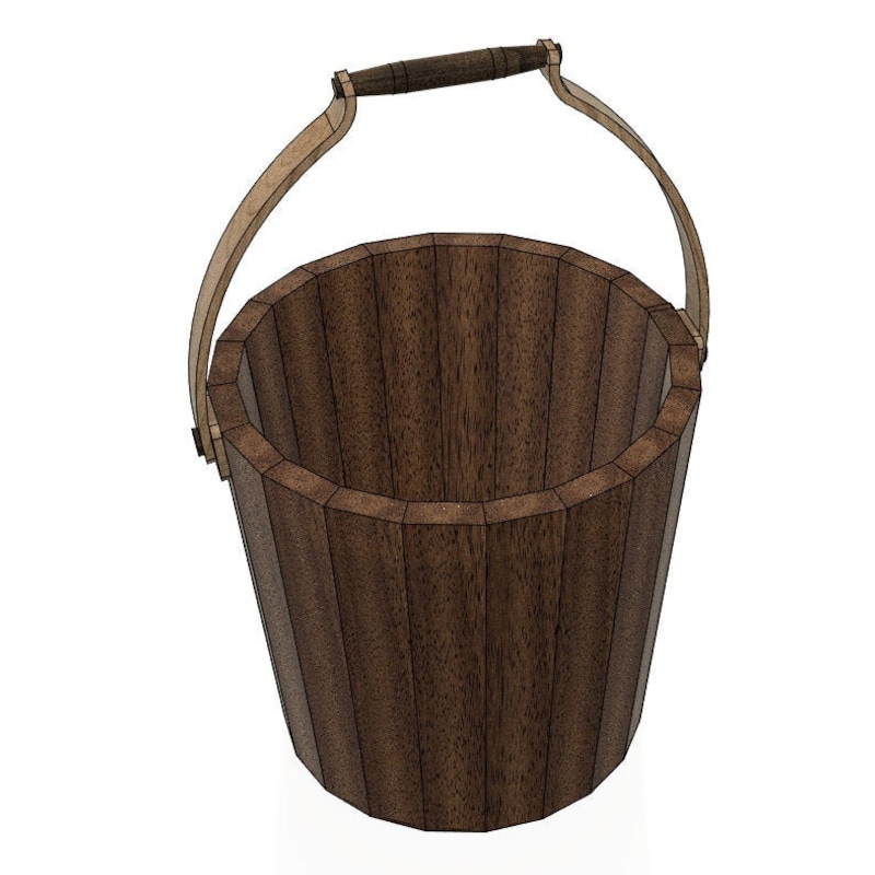 Bucket Garden Plans - Etsy