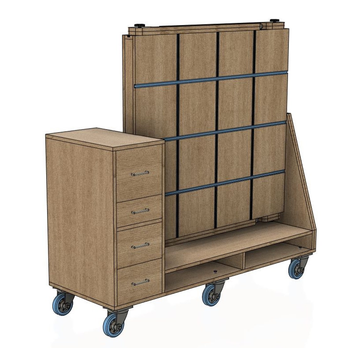 DIGITAL PLANS: Fisher's Mobile Assembly Table - Etsy