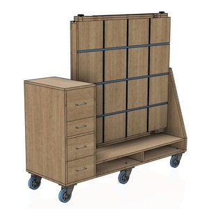 DIGITAL PLANS: Fisher's Mobile Assembly Table - Etsy
