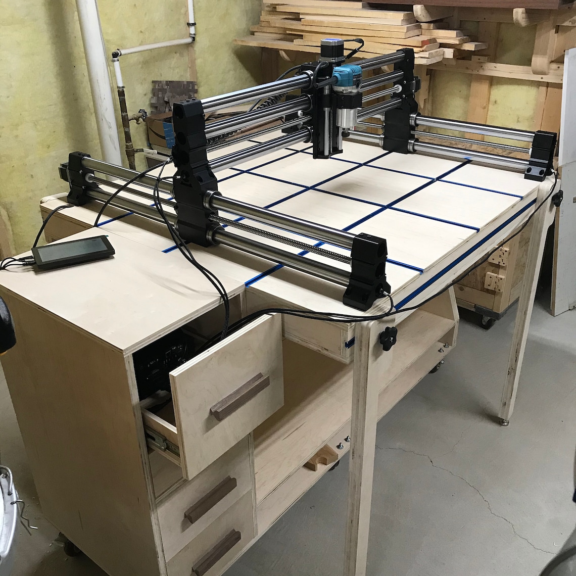 DIGITAL PLANS: Fisher's Mobile Assembly Table - Etsy