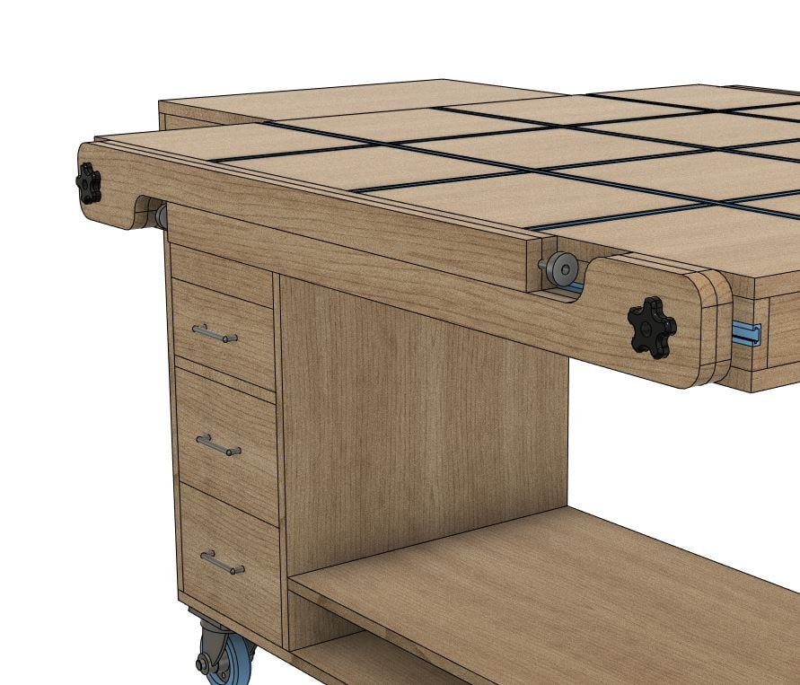 DIGITAL PLANS: Fisher's Mobile Assembly Table - Etsy