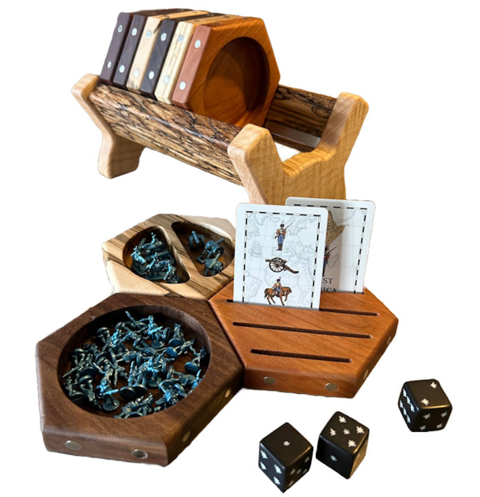 DIGITAL PLANS: Fisher's Hex Gaming Trays - Etsy