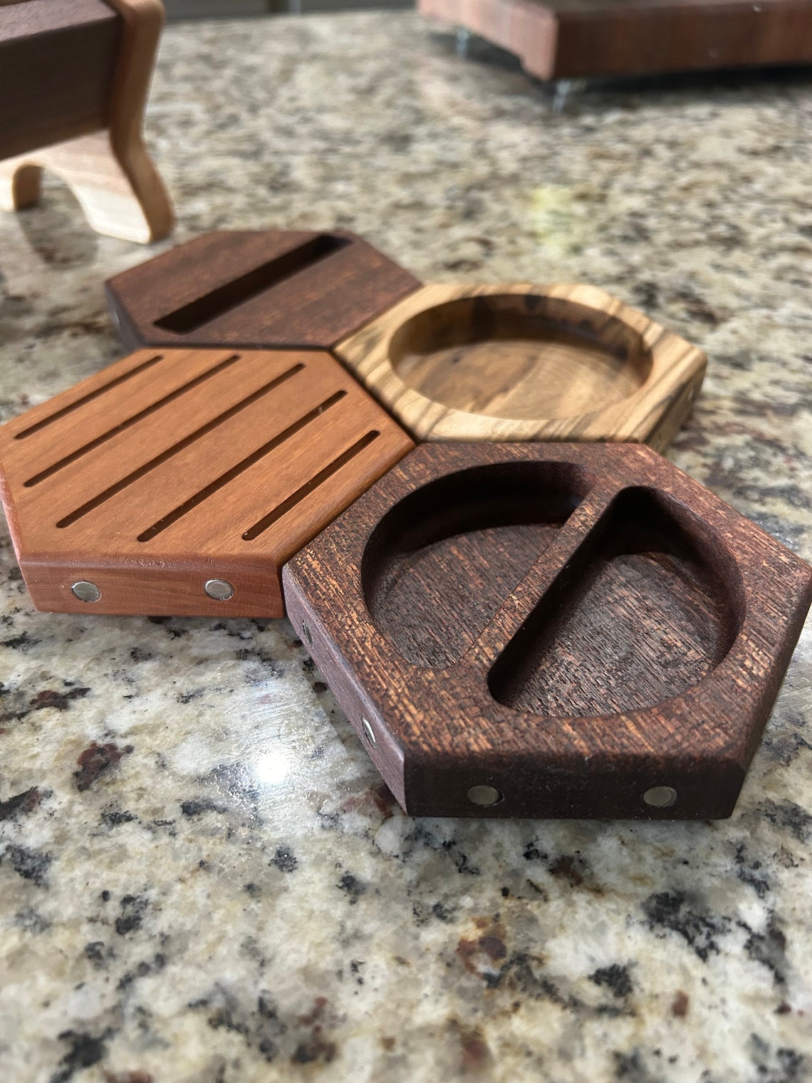 DIGITAL PLANS: Fisher's Hex Gaming Trays - Etsy