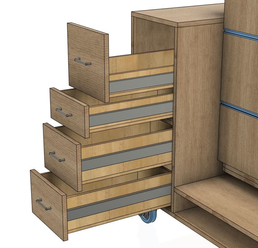 DIGITAL PLANS: Fisher's Mobile Assembly Table - Etsy