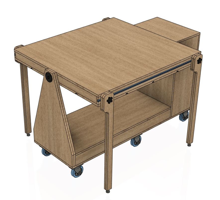 DIGITAL PLANS: Fisher's Mobile Assembly Table - Etsy