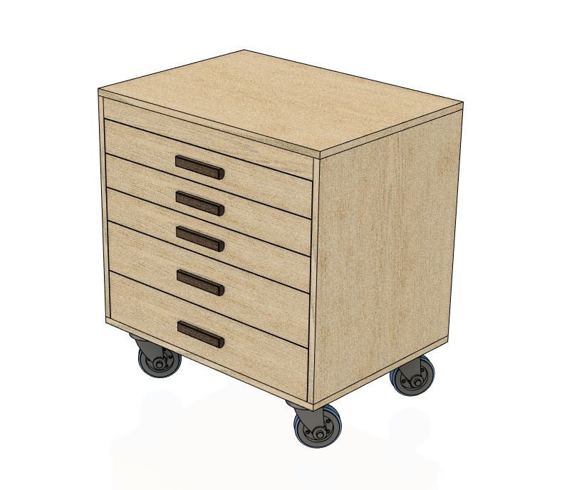 DIGITAL PLANS: Fisher's Mobile Tool Cart - Etsy