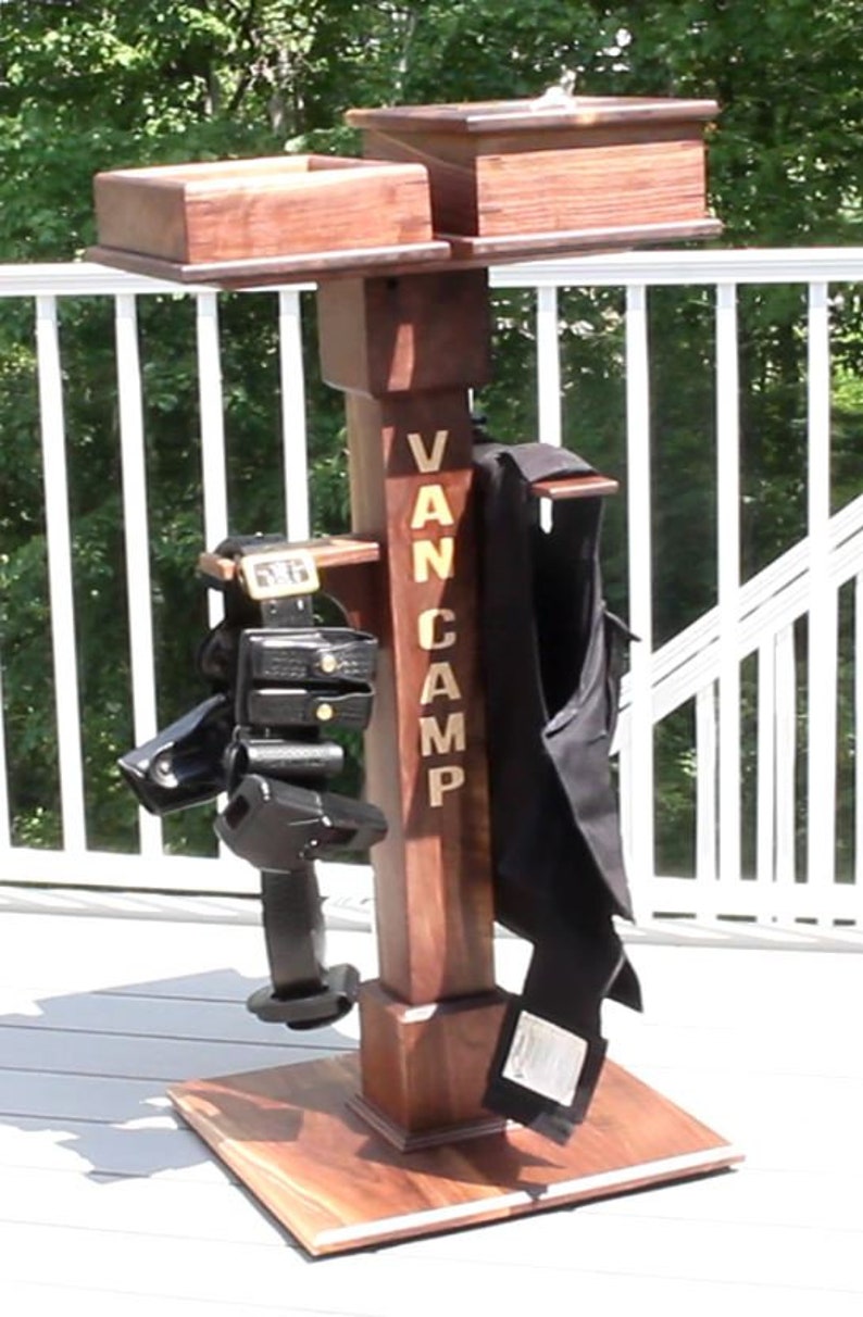 DIGITAL PLANS: Police Gear Stand - Etsy