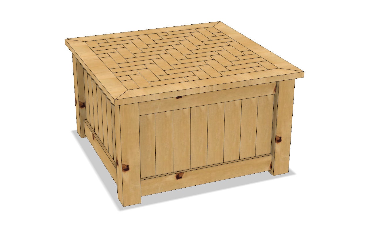 DIGITAL PLANS: Fisher's Lift-top Coffee Table - Etsy UK