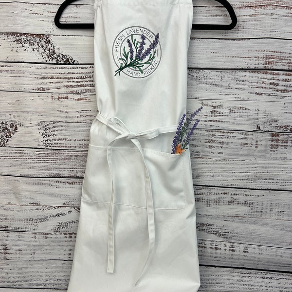 Lavender Apron - Etsy