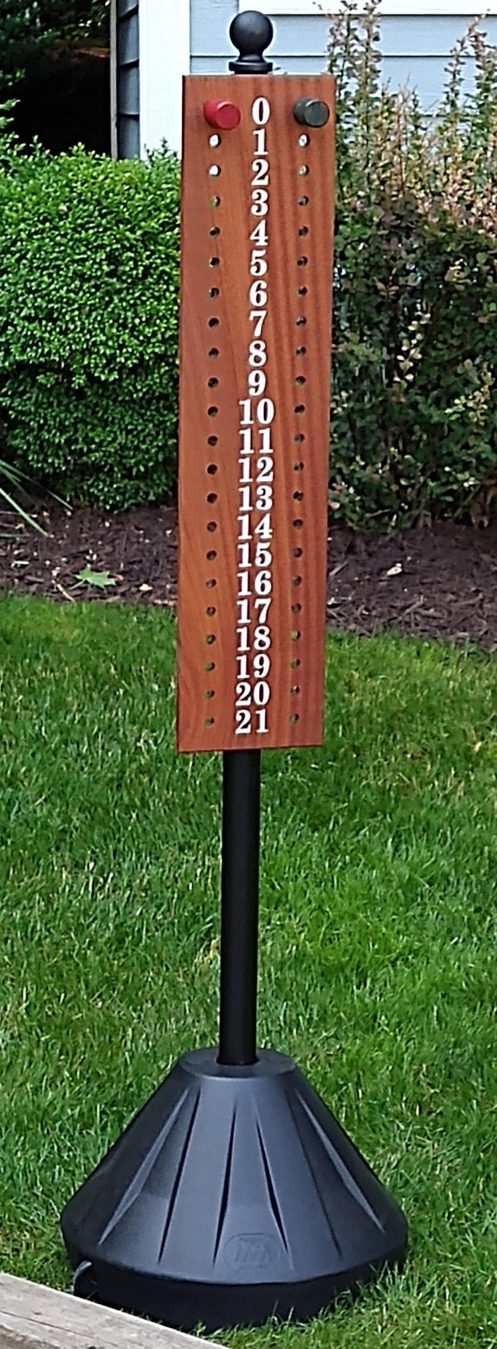 Bocce Scoreboard With Portable Stand. - Etsy