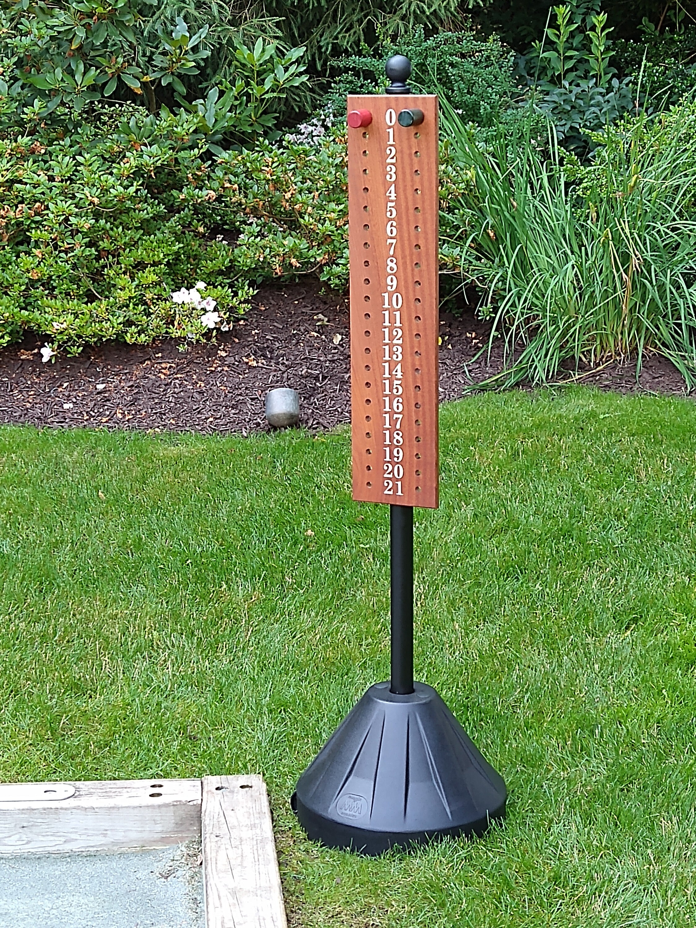 Bocce Scoreboard With Portable Stand. - Etsy