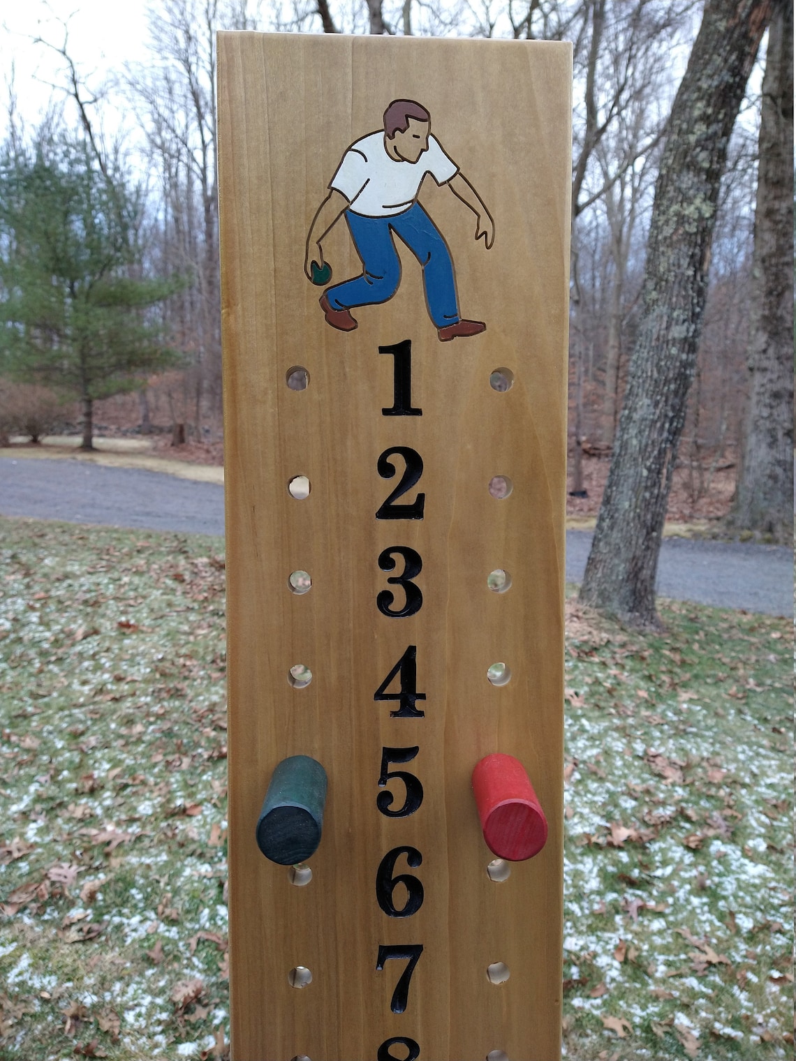 Bocce Scoreboard Extra Large Size Numbered 1-12 Perfect - Etsy