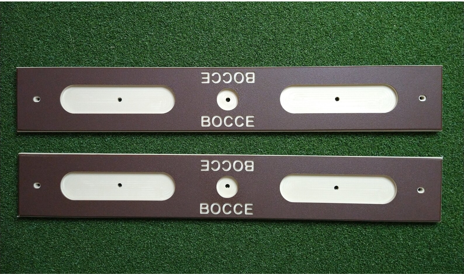 Organize Your Bocce Balls | Stylish Set of 2 Bocce Ball Holders | Racks ...