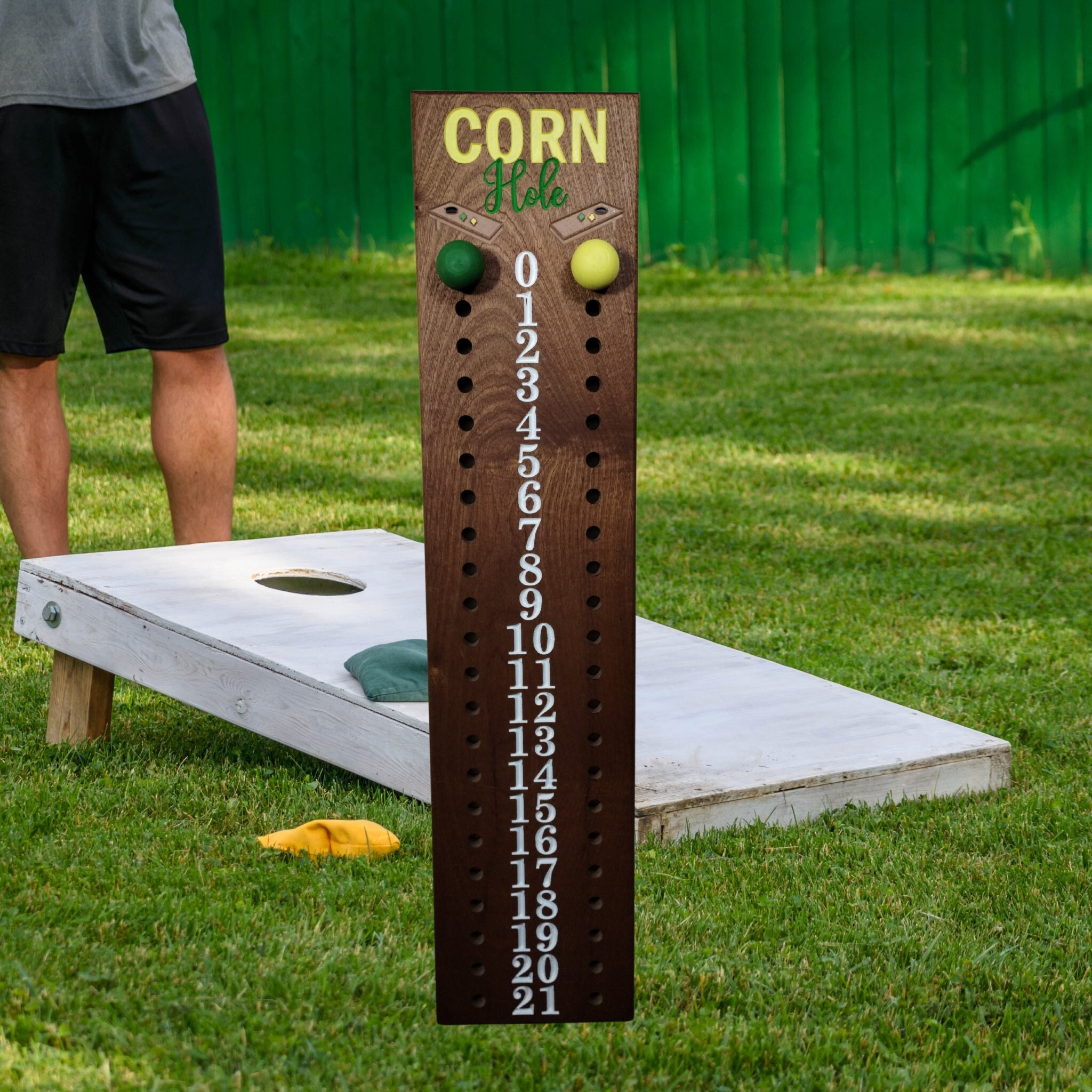 Cornhole Scoreboard Elegant Addition to Your Backyard. - Etsy