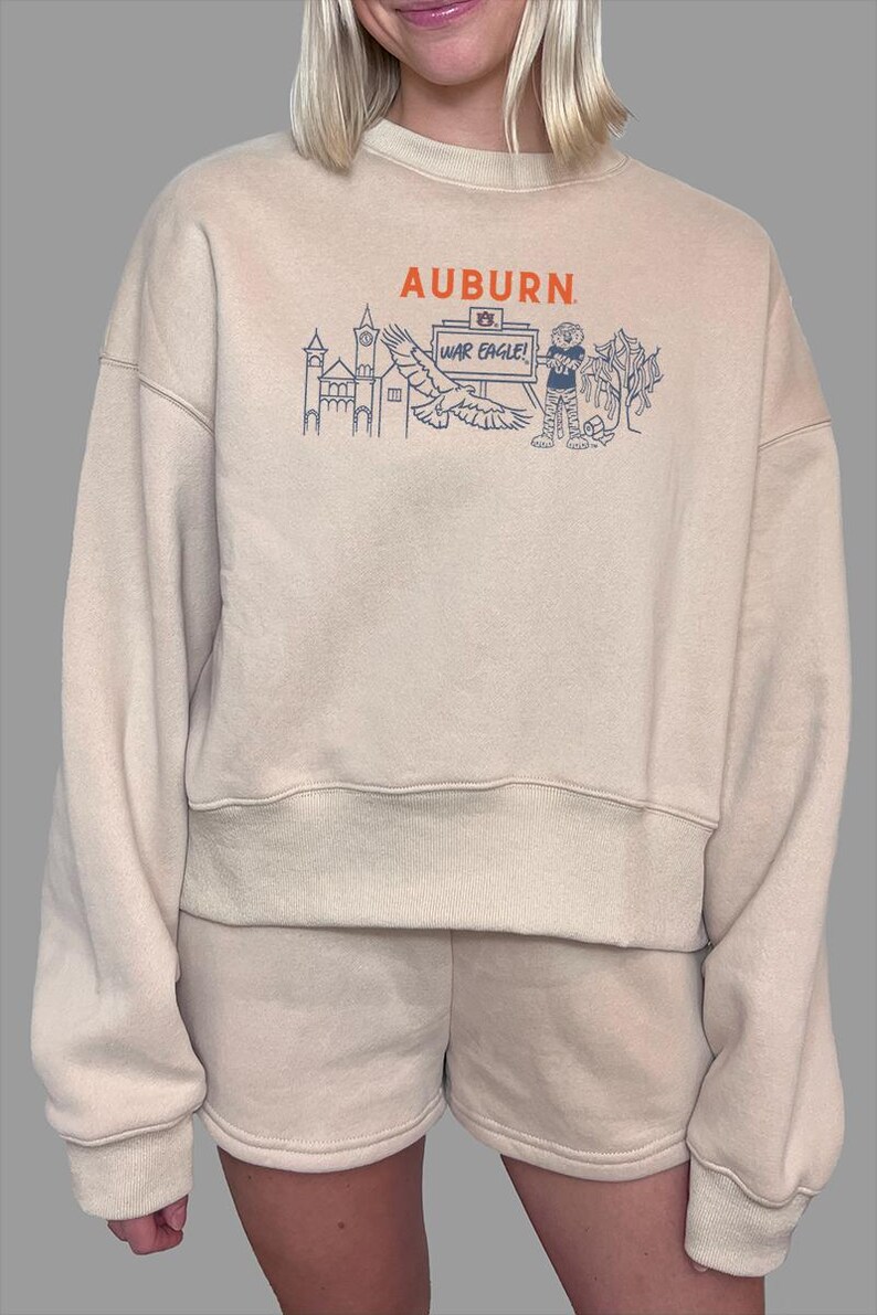 Auburn University Campus Classic Sweatshirt - Etsy