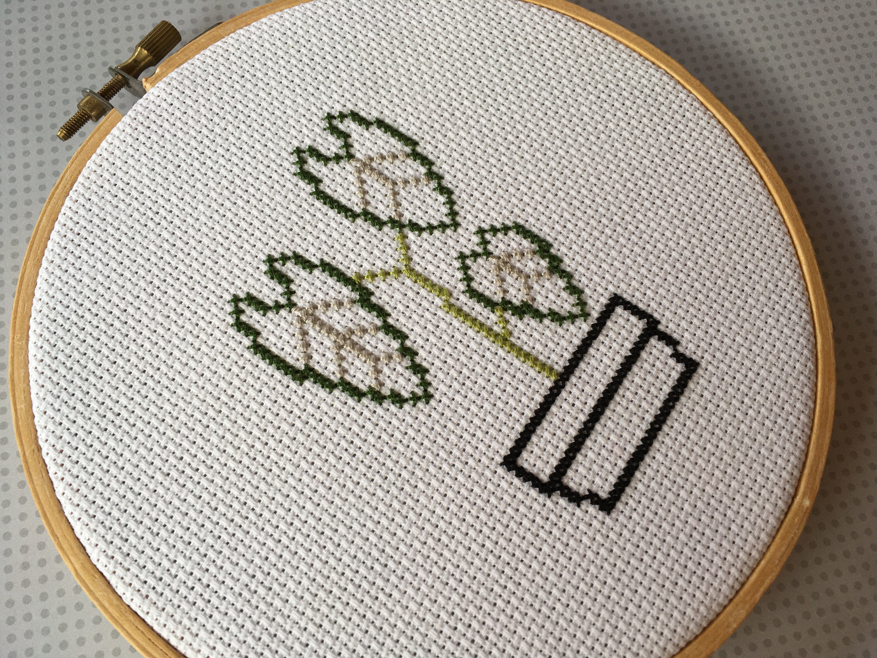 Arrowhead Plant Houseplant Cross Stitch Pattern Instant Digital ...