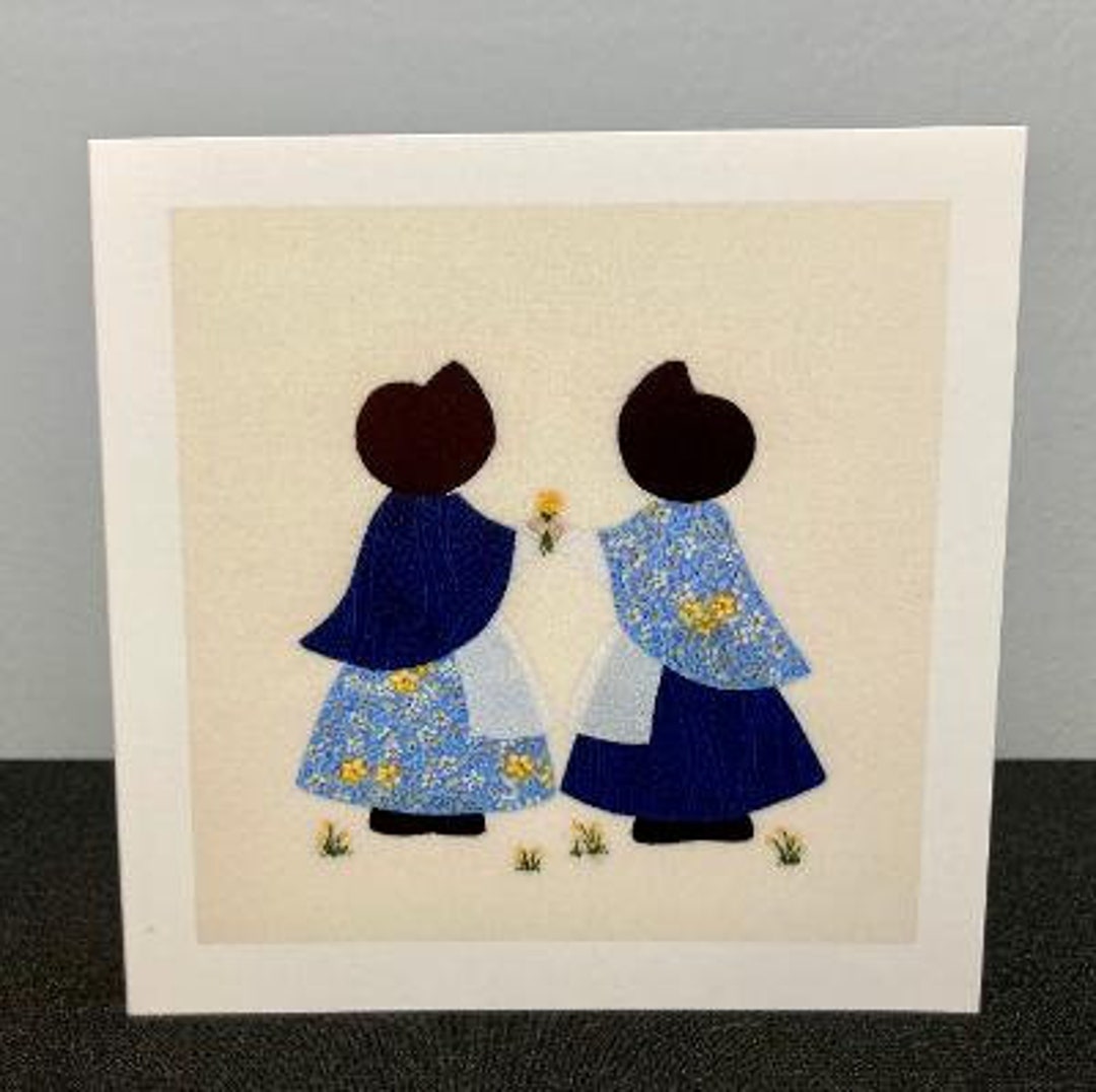 Dwy Ladi Glas Two Blue Ladies - Etsy