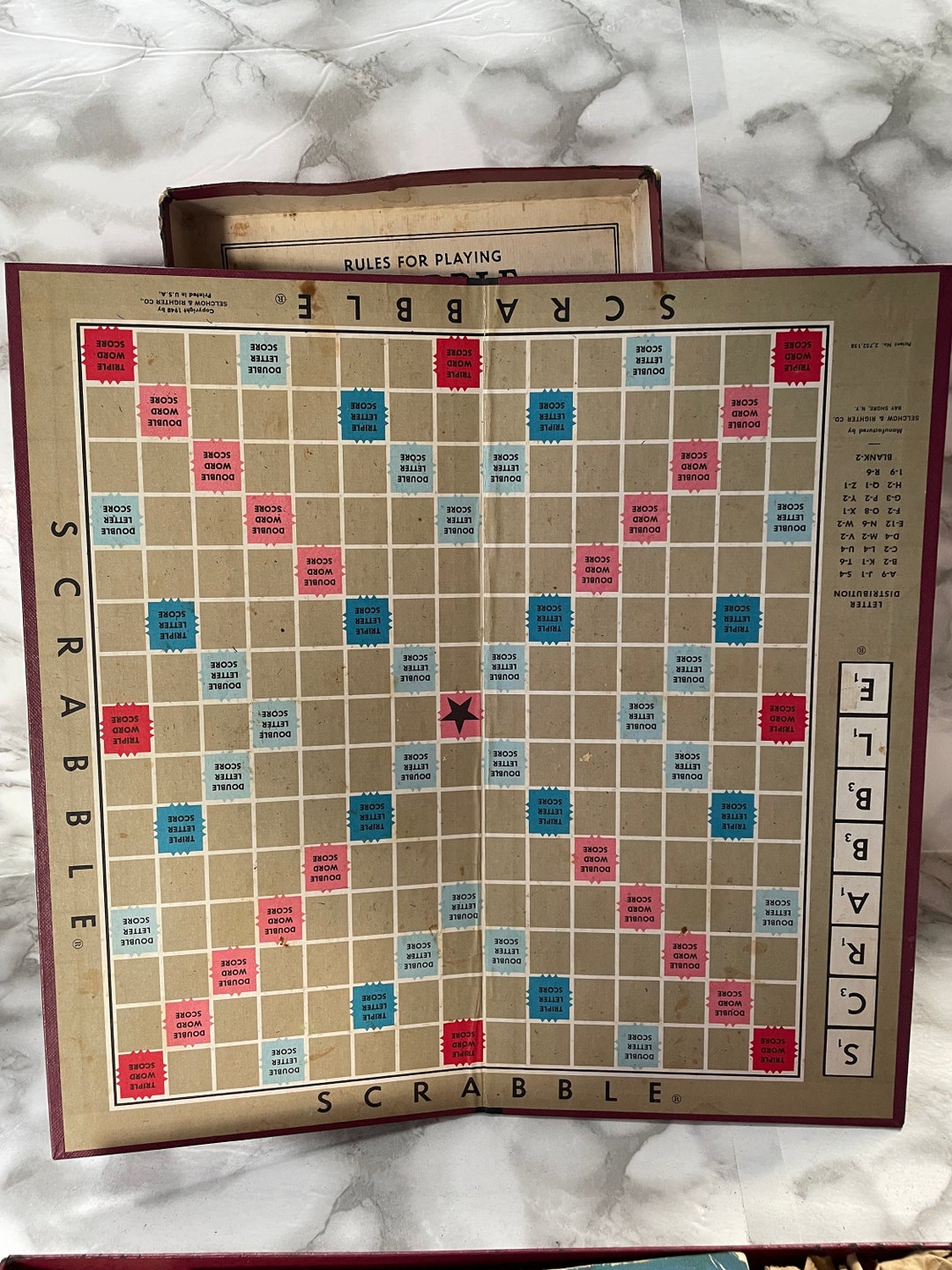 Vintage Scrabble and Word Guide Book - Etsy