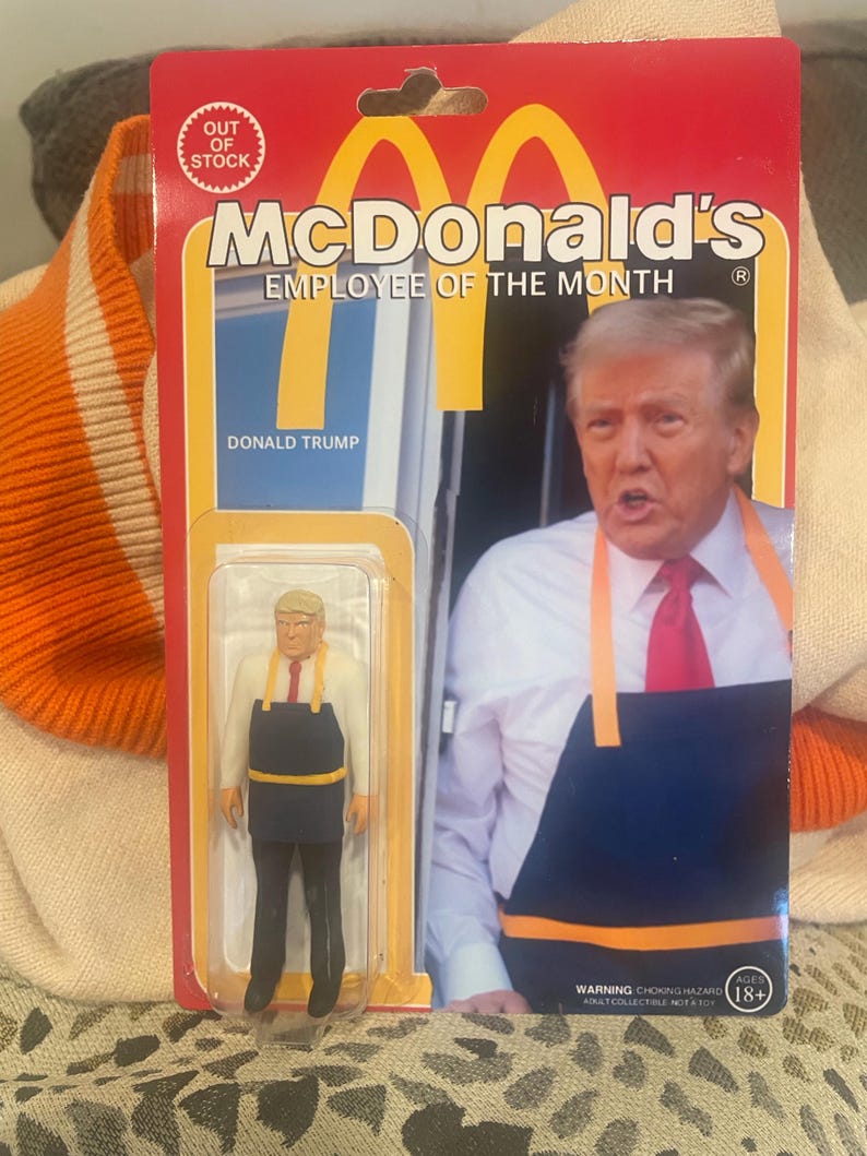 Trump Mcdonald’s - Etsy